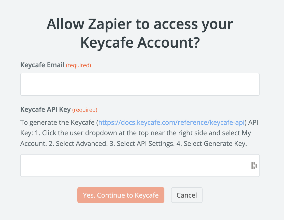Zapier連携 – ヘルプセンター